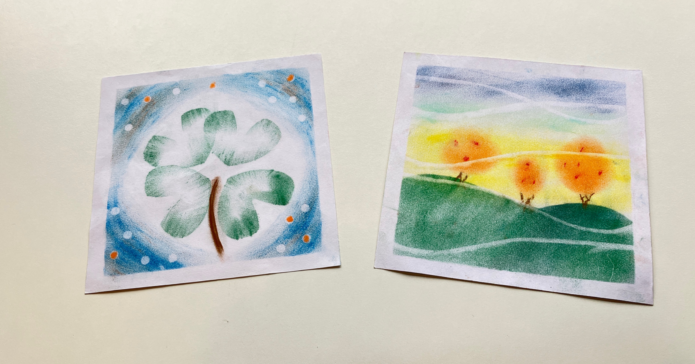 粉彩作畫 * 017 Cafe' 與你一起咖啡館